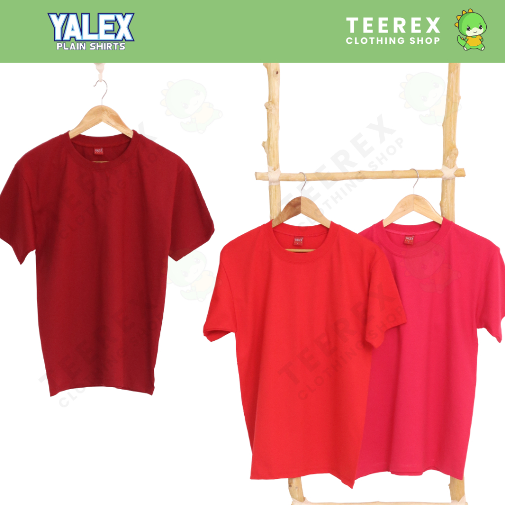 YALEX PLAIN SHIRT (RED LABEL) SHADES OF GRAY (FUCHSIA RED MAROON ...