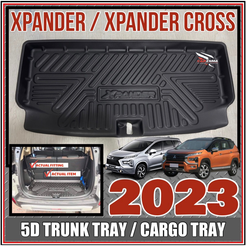 XPANDER / XPANDER CROSS 2023 5D TRUNK TRAY WITH EXTENSION | Shopee ...