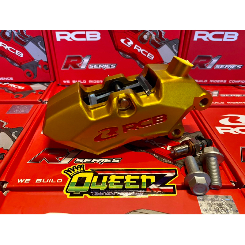 RCB R1 Series Brake Caliper 4pot Universal (Bracket Not included ...