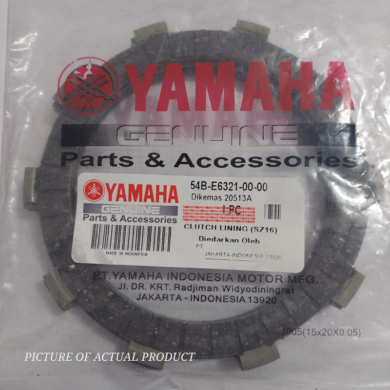[KV] Yamaha SZ16 Genuine CLUTCH LINING 54B-E6321-00-00 - 4pcs in 1set ...