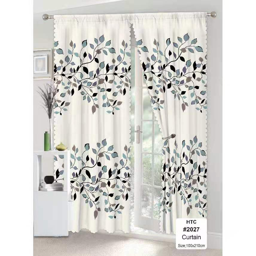 2170 Curtain New Gold Beige Brown Curtain Design Kurtina 100x210cm Home ...