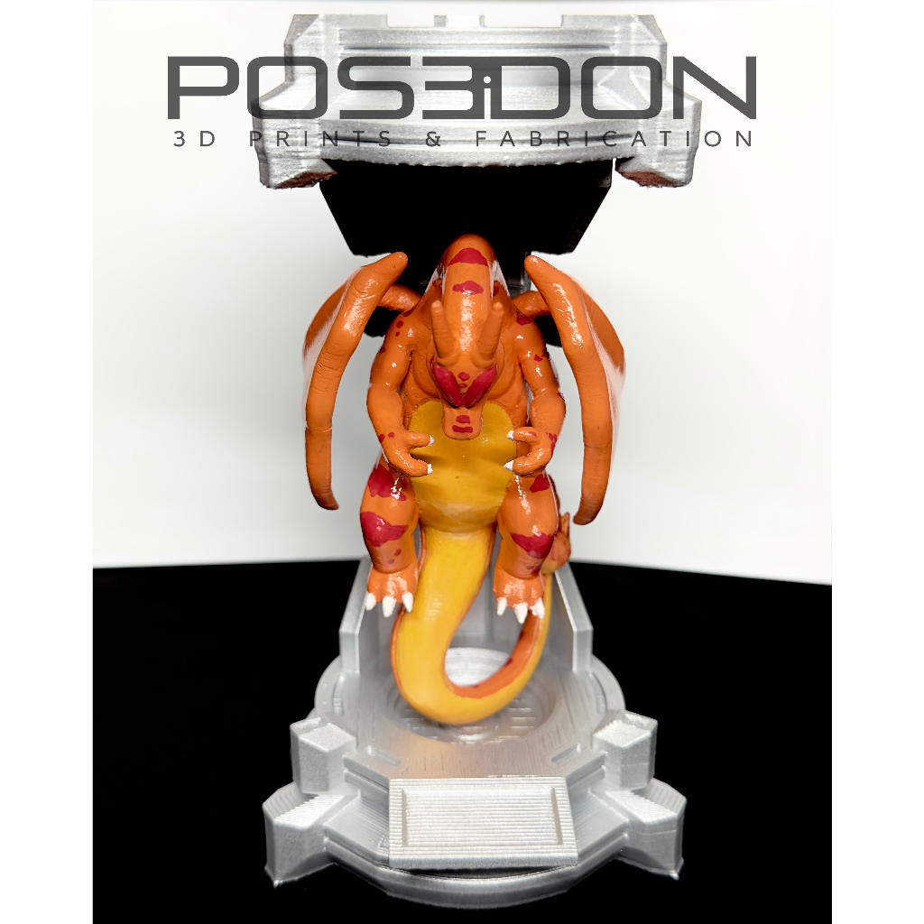 Charizard Figure Cloned Charizard Pokemon Movie 1 Inspired 3D Printed ...