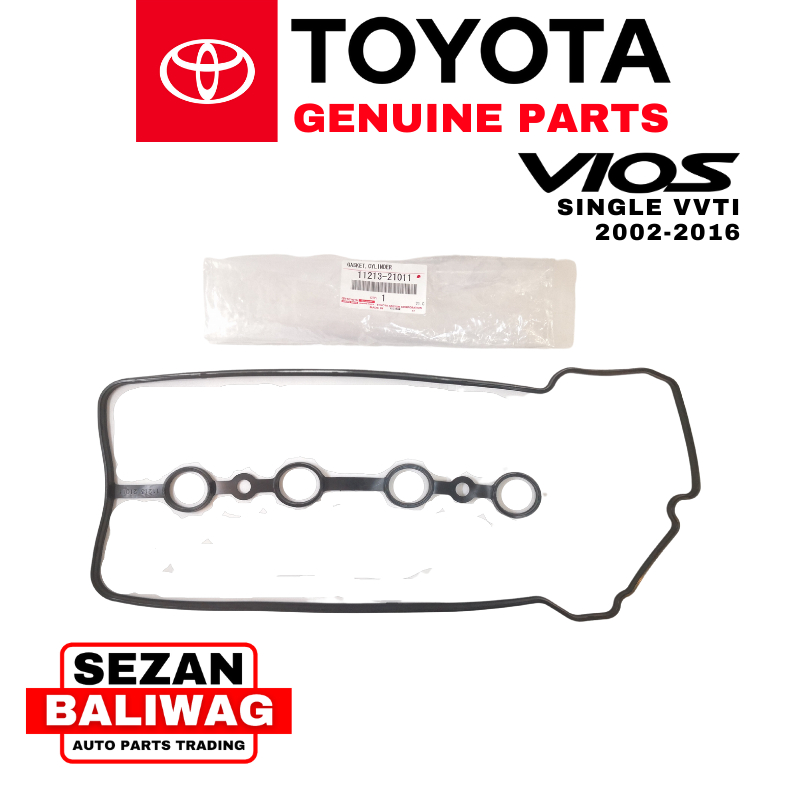 ORIGINAL TOYOTA VALVE COVER GASKET VIOS YARIS 2002-2015 1NZFE 2NZFE ...