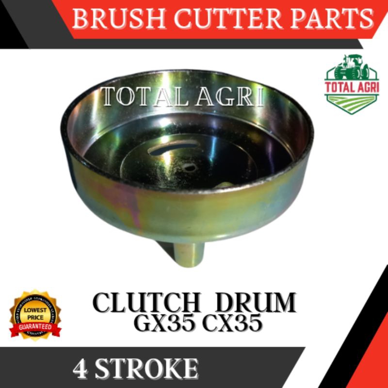 Clutch Drum Spline Type 9 Teeth 4 Stroke Brush Cutter Grass Cutter GX35 ...