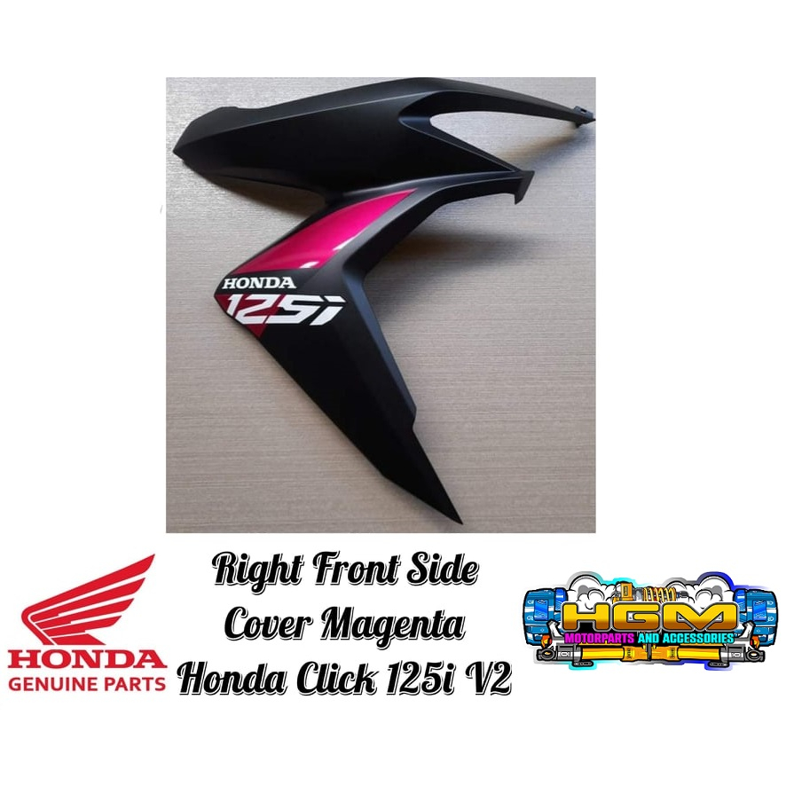 RIGHT SIDE FRONT COVER (MAGENTA) 2020 MODEL HONDA CLICK 125i V2 | 64500 ...