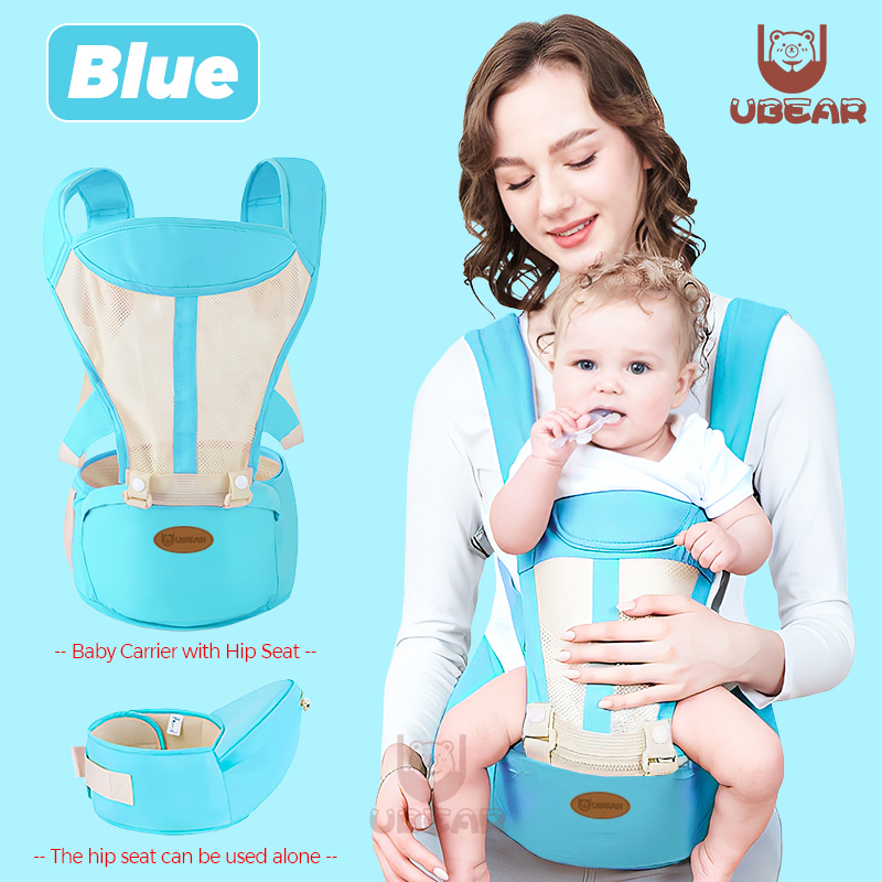 Baby Carrier With Hip Seat Carrier For Baby Breathable Ergonomic Baby ...