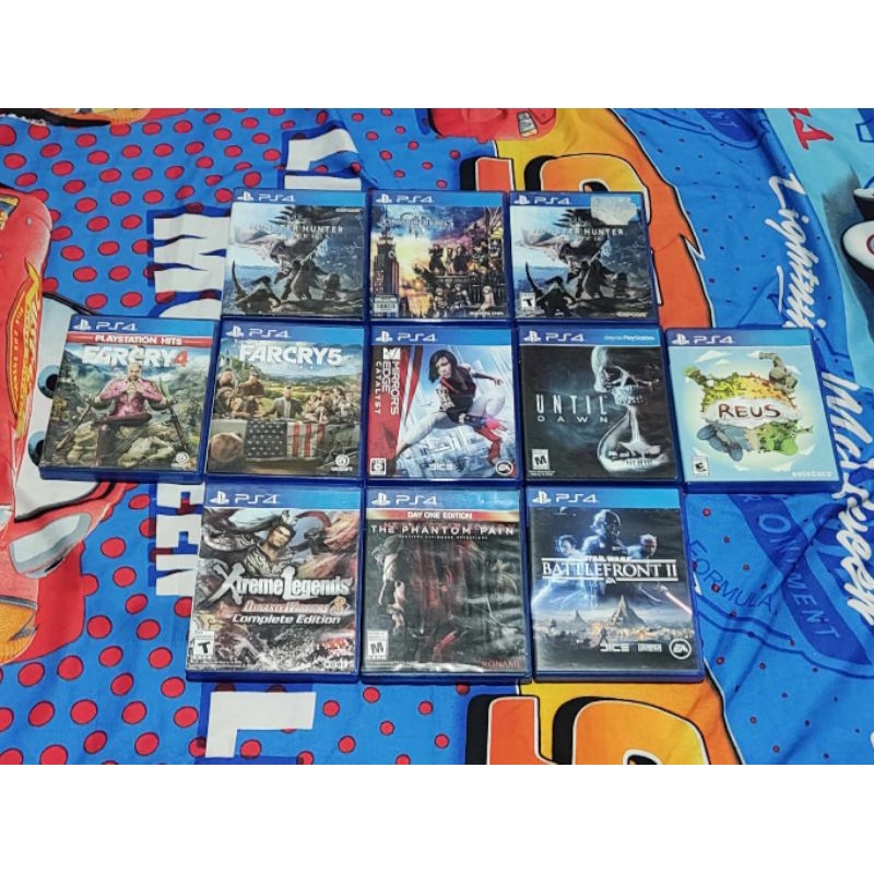 PlayStation 4 Games (Set B) | Shopee Philippines