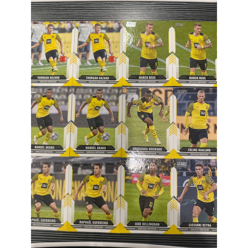 FIFA PANINI SCORE SOCCER 2021-22 - Borussia Dortmund Team Set Erling ...