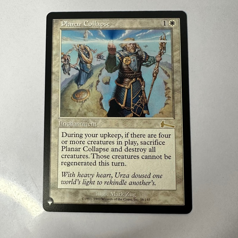 PLANAR COLLAPSE | ENCHANTMENT | WHITE | MTG MAGIC | Shopee Philippines