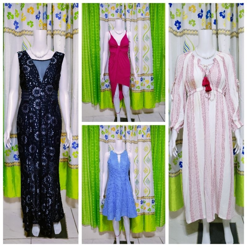 Preloved Fashion Maxi, Midi, Mini Dress, for LIVESELLING shopee ...