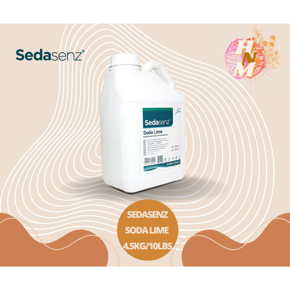 Soda Lime Medical Grade Carbon Dioxide Absorbent Sedasenz 4.5kg/10lbs ...