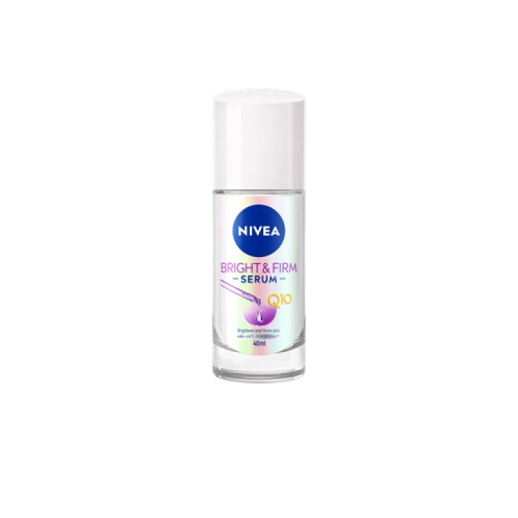 NIVEA Deodorant Extra Bright & Firm with Vitamin C and Q10 Anti-Perspirant Roll-on, 50ml ...