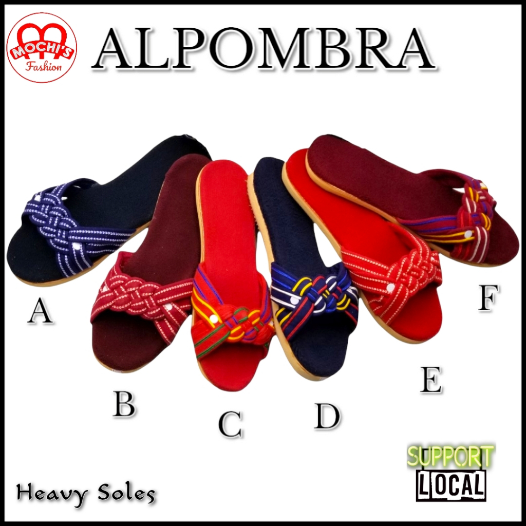 Alpombra Ladies 'Trensas' Heavy-Sole multicolor indoor/outdoor non-slip ...