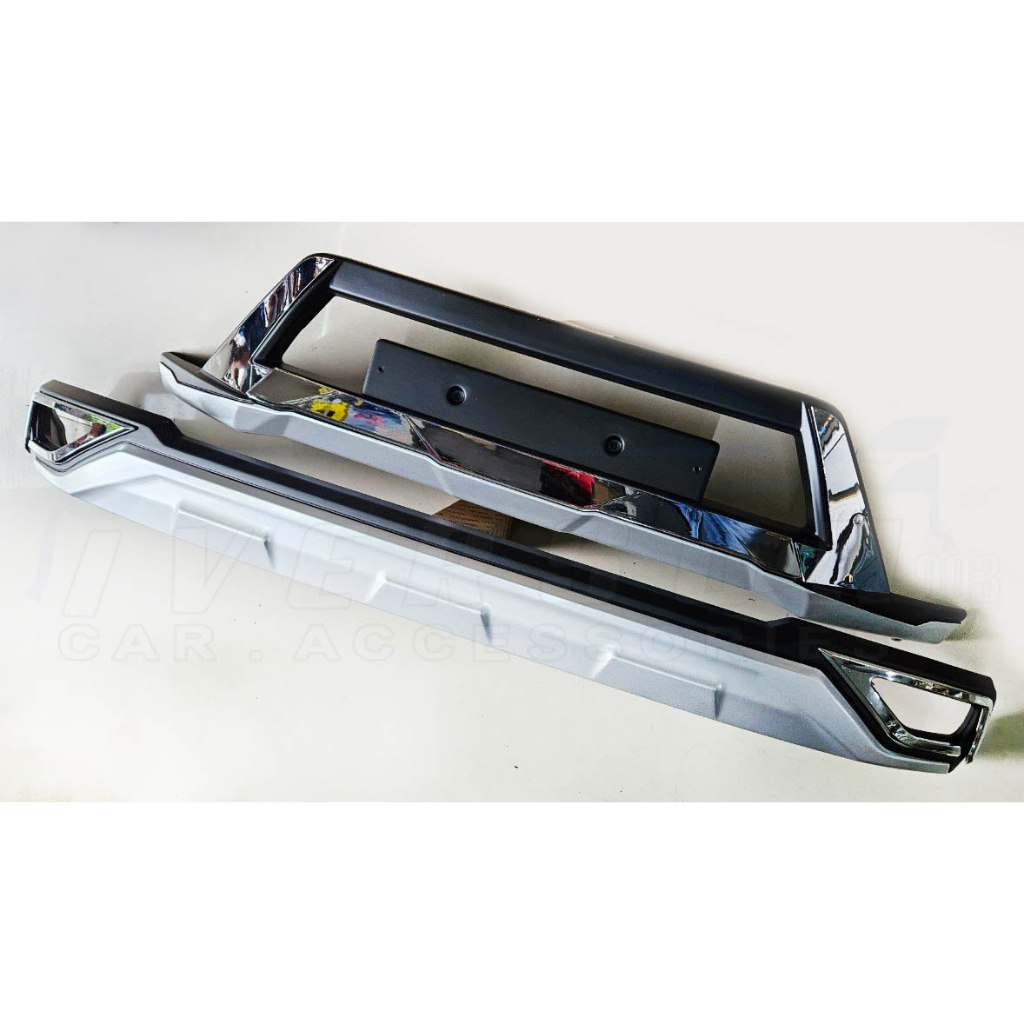 Two Tone Front and Rear Nudge for Toyota Fortuner 2021 to 2024 | Shopee ...