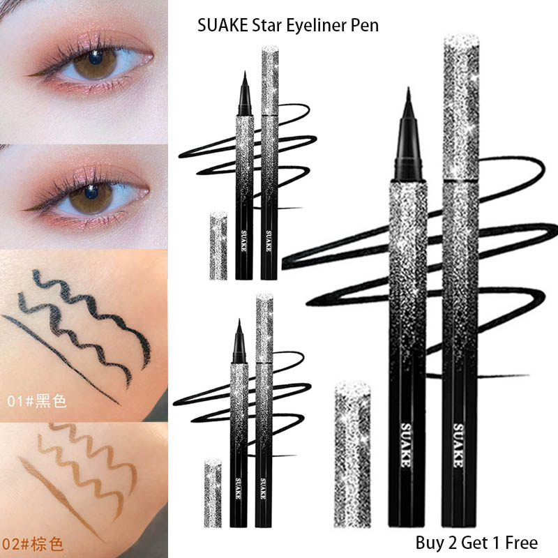 SUAKE Star Eyeliner Pen Waterproof Liquid Eyeliner Long Lasting ...