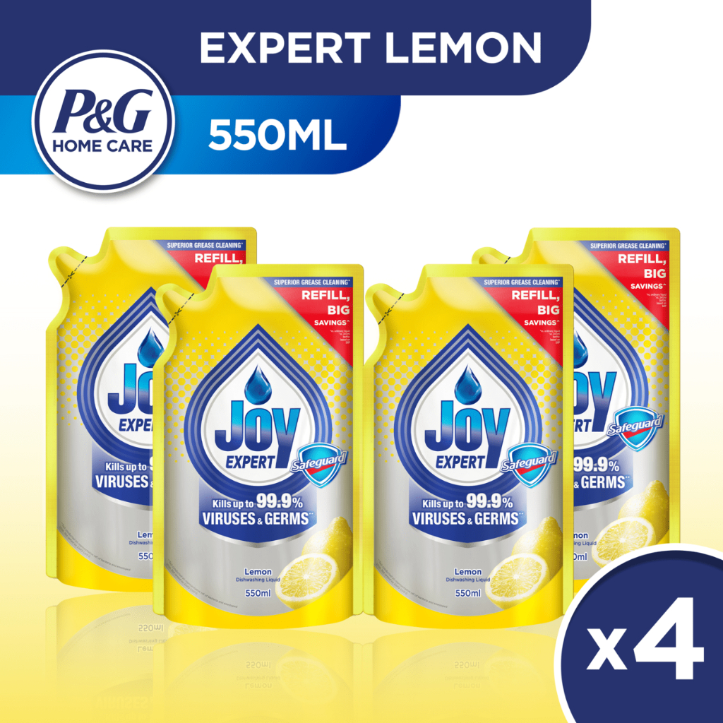 Joy Dishwashing Liquid Antibac Hygiene Fresh Kalamansi Lemon Bundle 440 ...