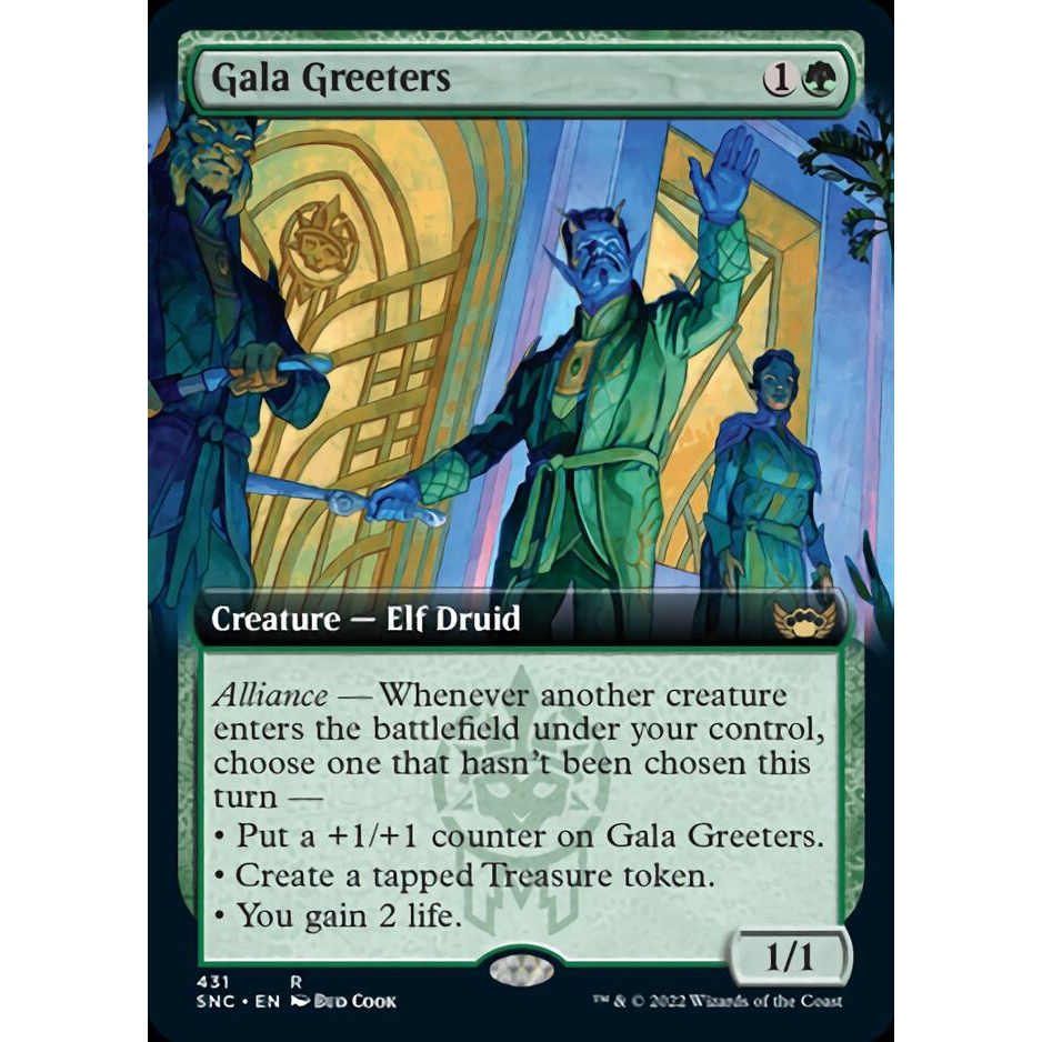 Gala Greeters (Extended Art) - Streets of New Capenna (SNC) | Shopee ...