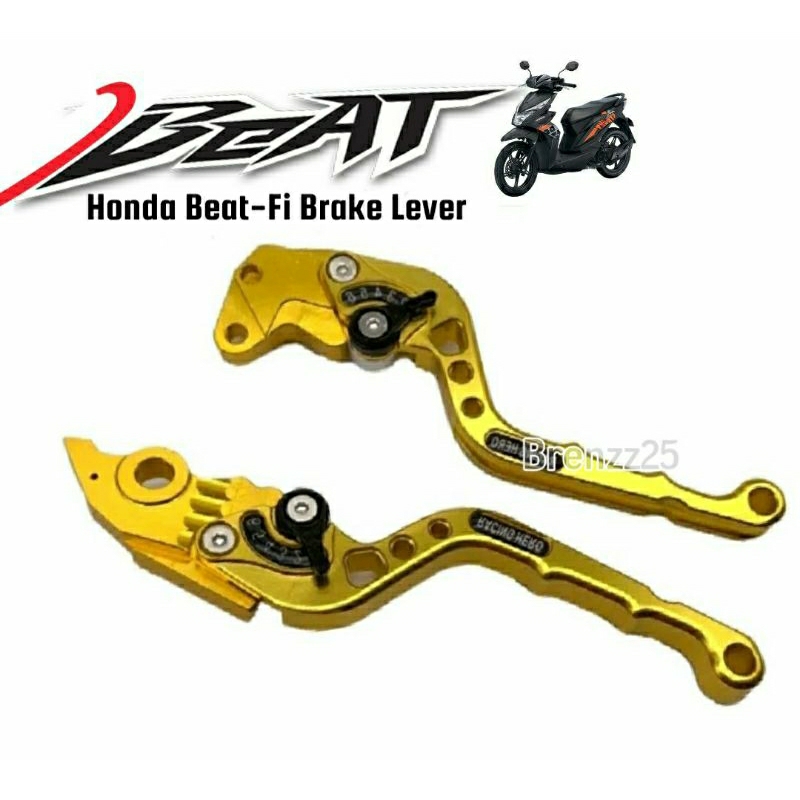 Honda BeaT--Fi Brake Lever Alloy Material. | Shopee Philippines