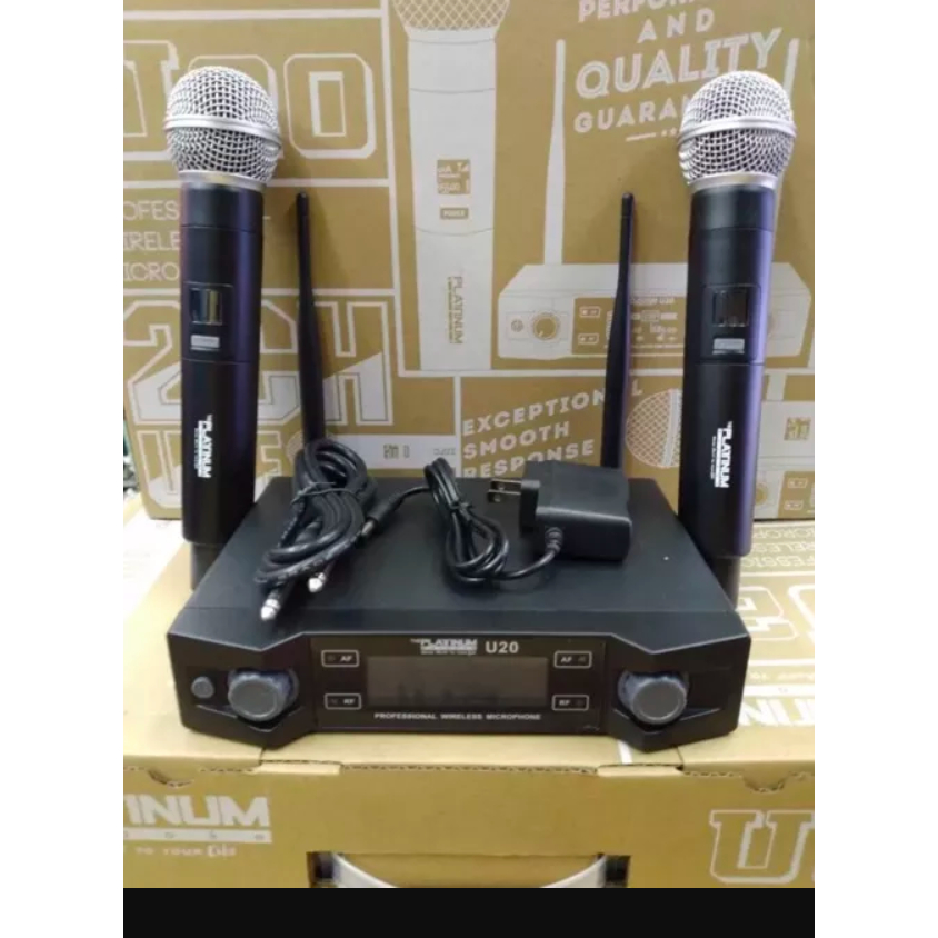 The Platinum U20 PTWM-400U Wireless Microphone Original Wireless ...