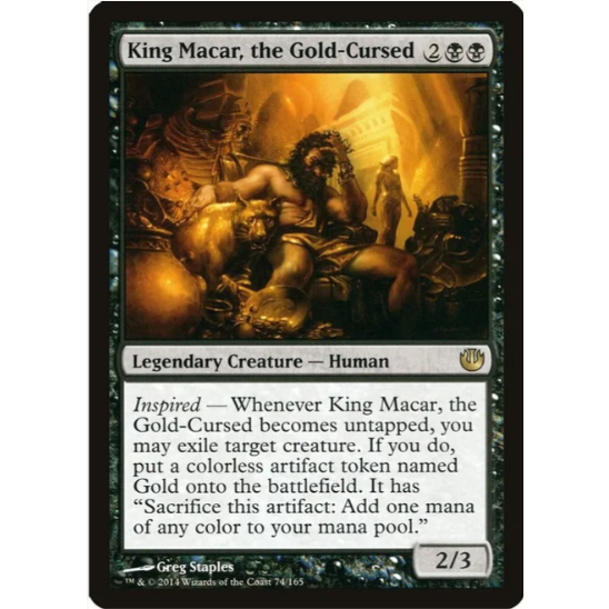 King Macar, the Gold-Cursed - Journey Into Nyx (JOU) | Shopee Philippines