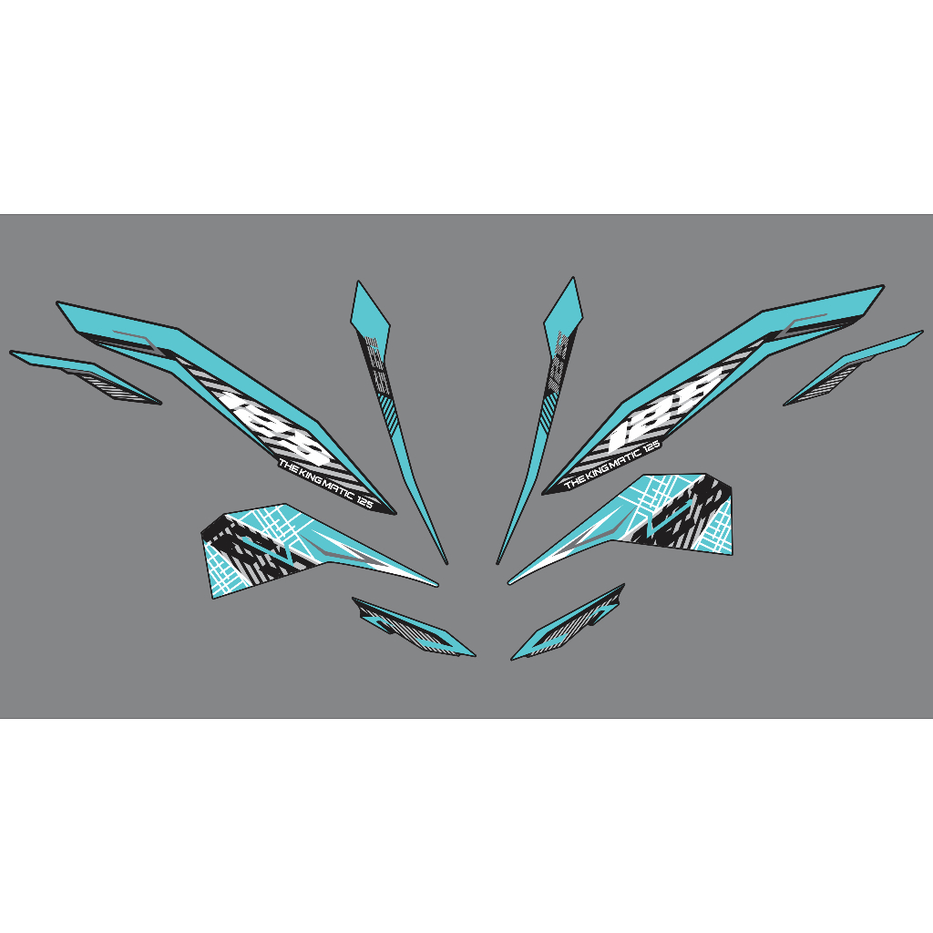 Honda Click 125i V3 Decals Sticker Malaysian Theme | Shopee Philippines