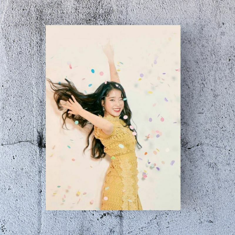 IU A4 Size Wallpaper Poster | Shopee Philippines