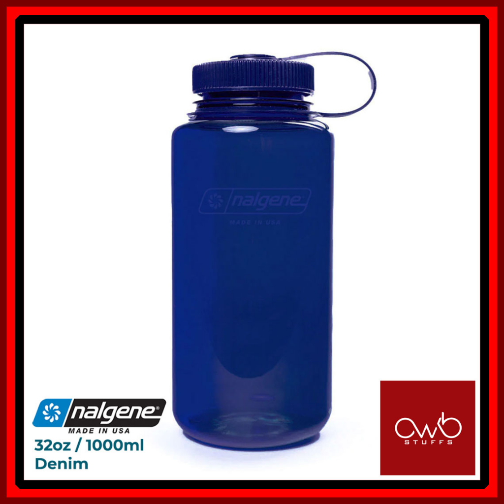 Nalgene Widemouth - 1000ml - 32oz Wide Mouth - Original Made in the USA ...