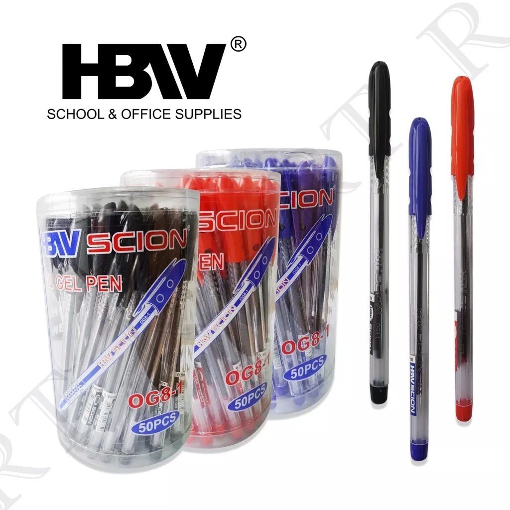 JHG OG8-1 HBW Scion ballpen 0.5mm 12pieces | Shopee Philippines