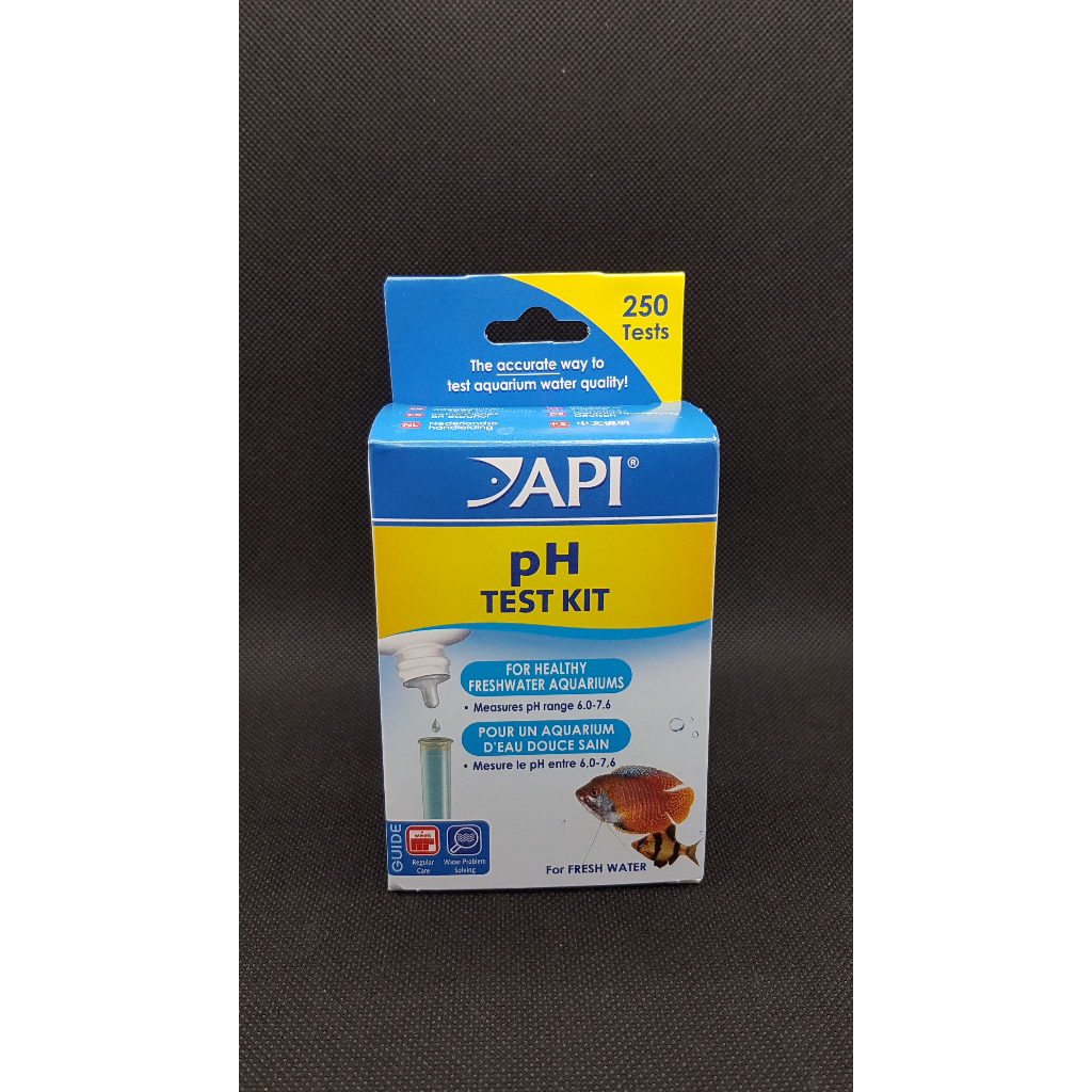 API Ph Test Kit Aquarium Water 250 tests with expiry May 2026 | Shopee ...