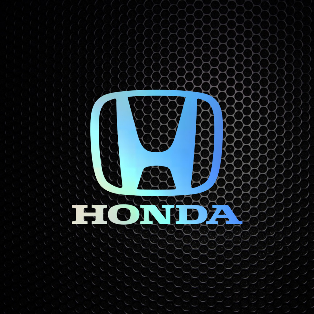 Honda Logo WATERPROOF STICKER VINYL decal for phone, mug, motor, car ...