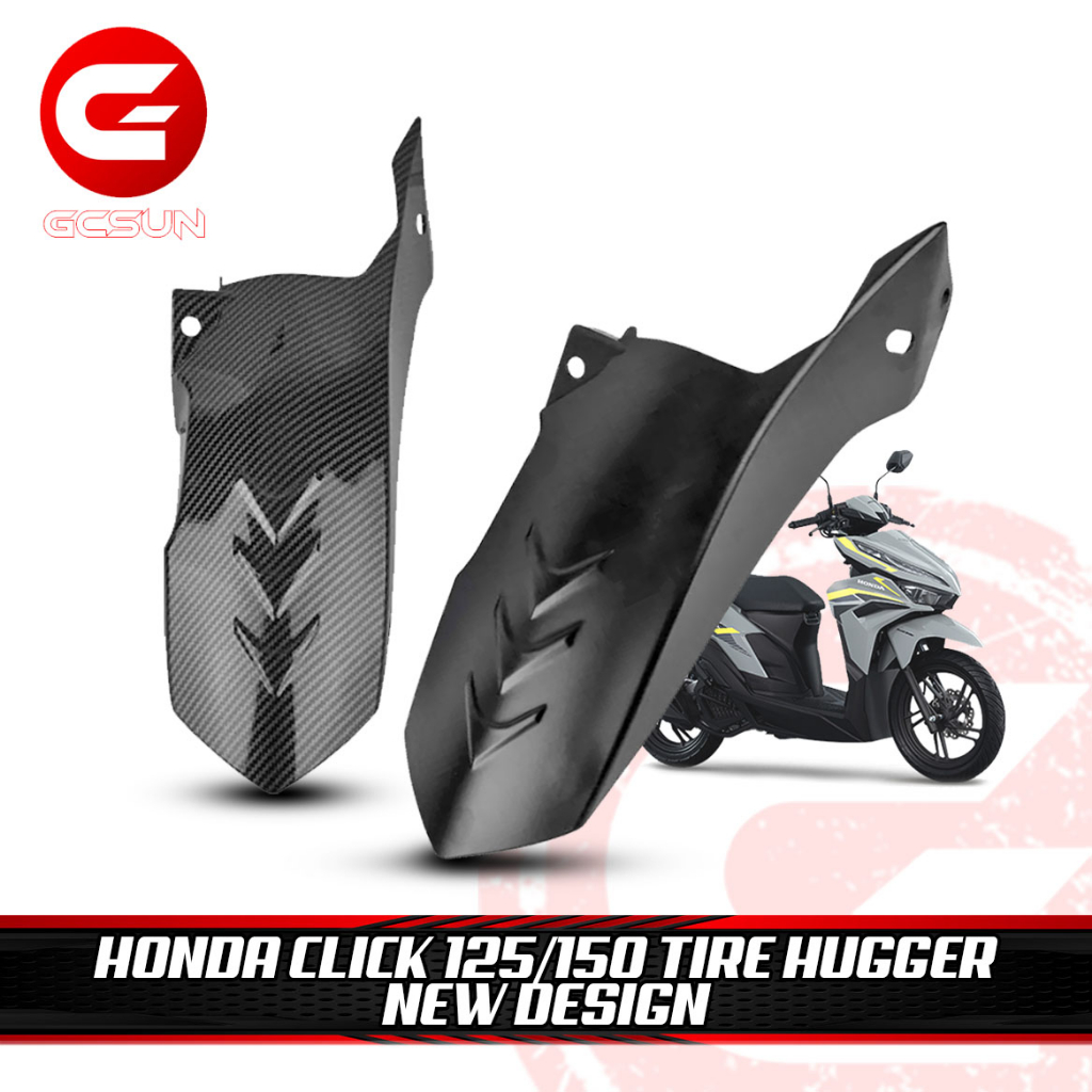 HONDA CLICK 125/150 TIRE HUGGER NEW DESIGN - GCSUN MOTORCYCLE | Shopee ...