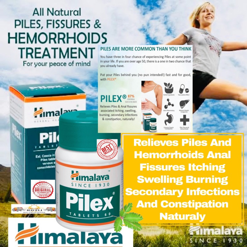 Himalaya Pilex Tablets Ayurveda Treatment For Piles | Shopee Philippines