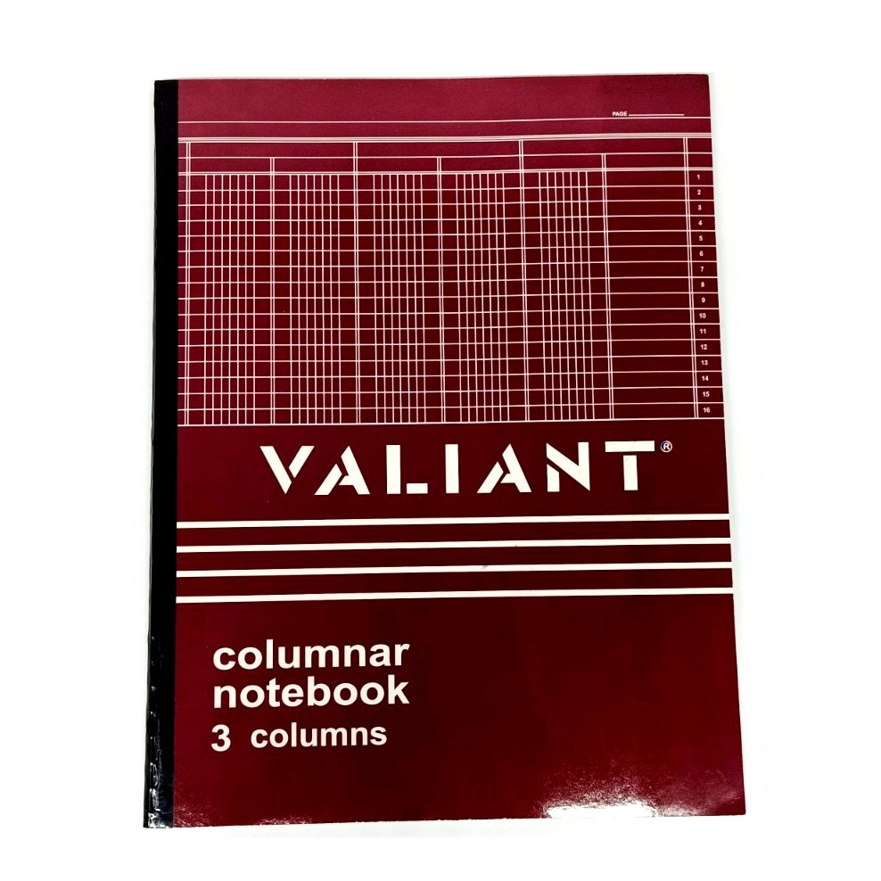Valiant Columnar Notebook Record Book Journal Ledger Cash Notebook ...