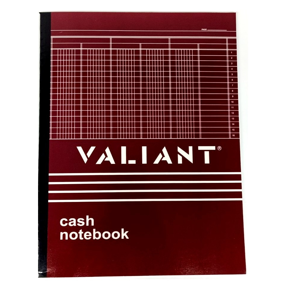 Valiant Columnar Notebook Record Book Journal Ledger Cash Notebook ...