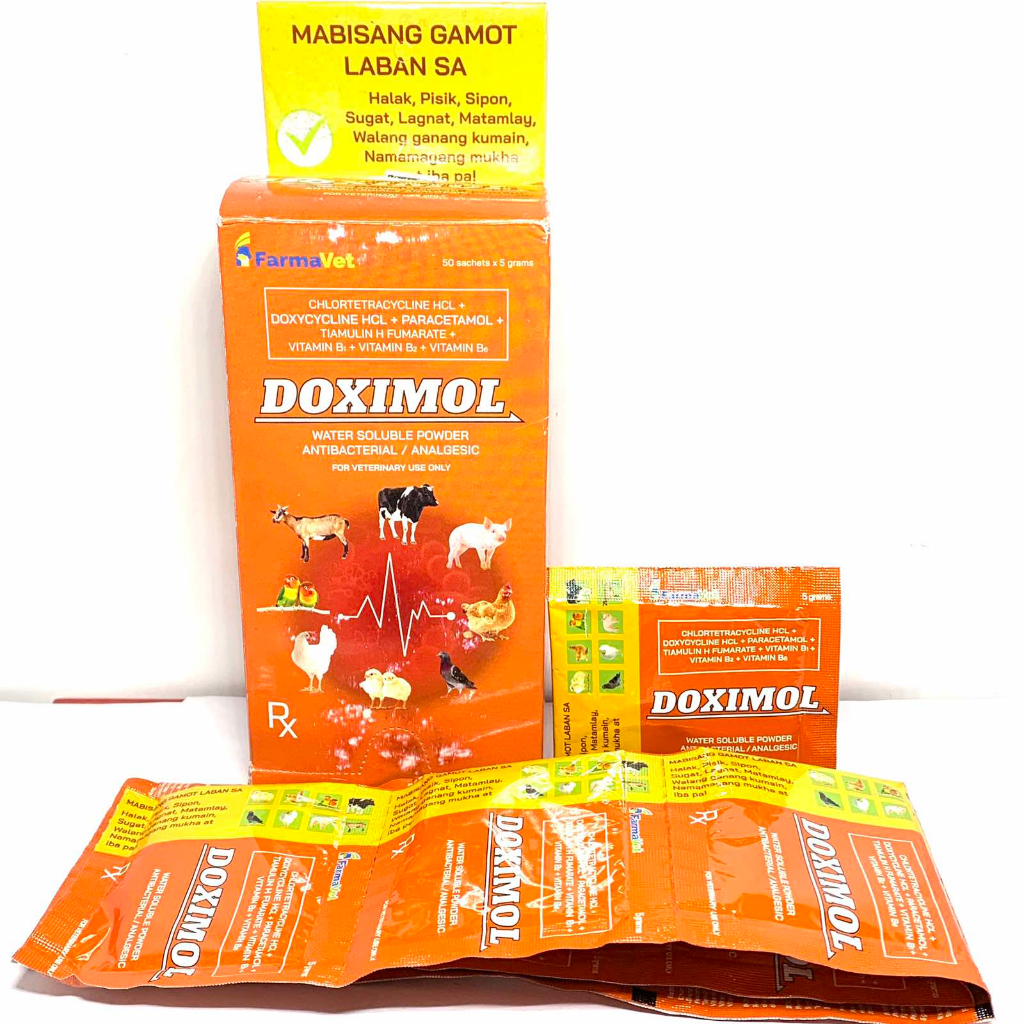 [VET SUPPORT] DOXIMOL POWDER 5GRAMS / Water Soluble Powder ...