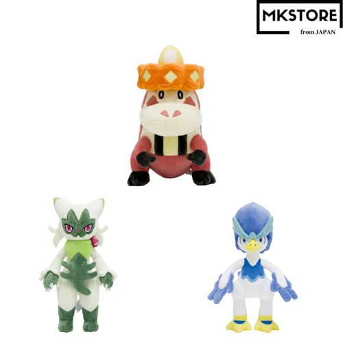 Pokemon Center Original Plush Floragato/Crocalor/Quaxwell Children ...