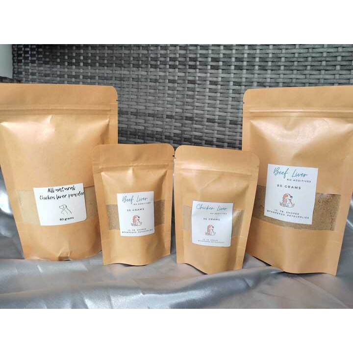 Pure chicken liver grinded to powder meal topper | Shopee Philippines