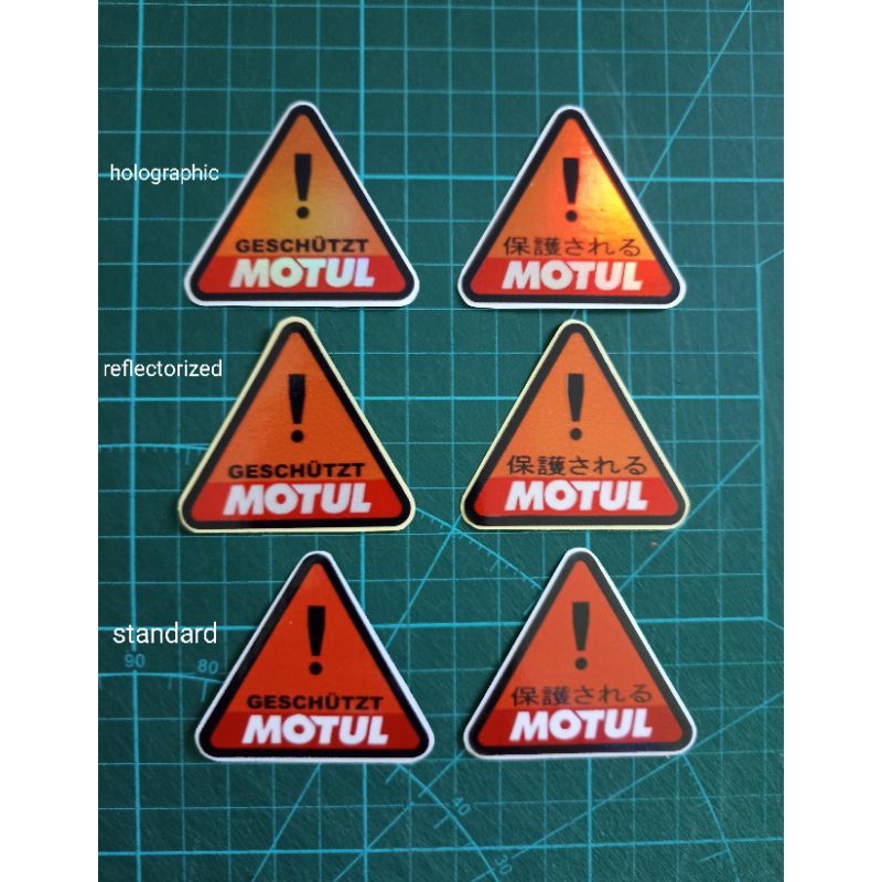 2 inch Motul Protected Stickers 2 pcs | Shopee Philippines