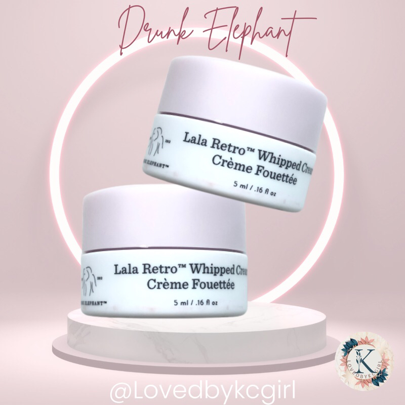 Drunk Elephant Lala Retro Whipped cream 5mL MINI (unboxed - SOLD PER PC ...