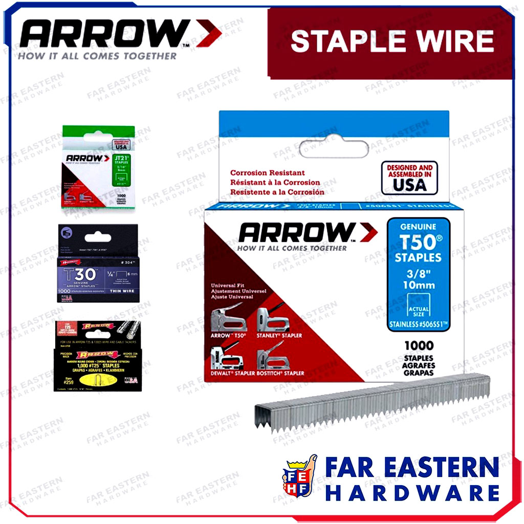 ARROW Staple Wire JT21 | T50 | Shopee Philippines