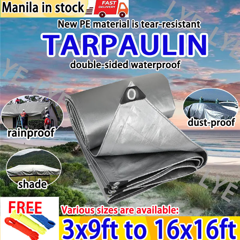 Roof shade rainproof lona trapal waterproof makapal tolda canvas PE ...