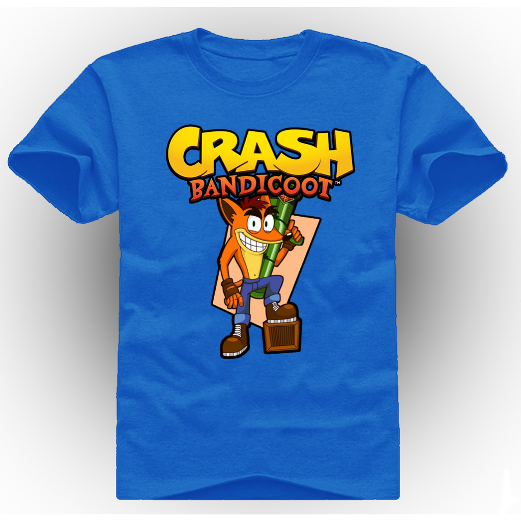 CRASH BANDICOOT T-SHIRT FOR KIDS | Shopee Philippines