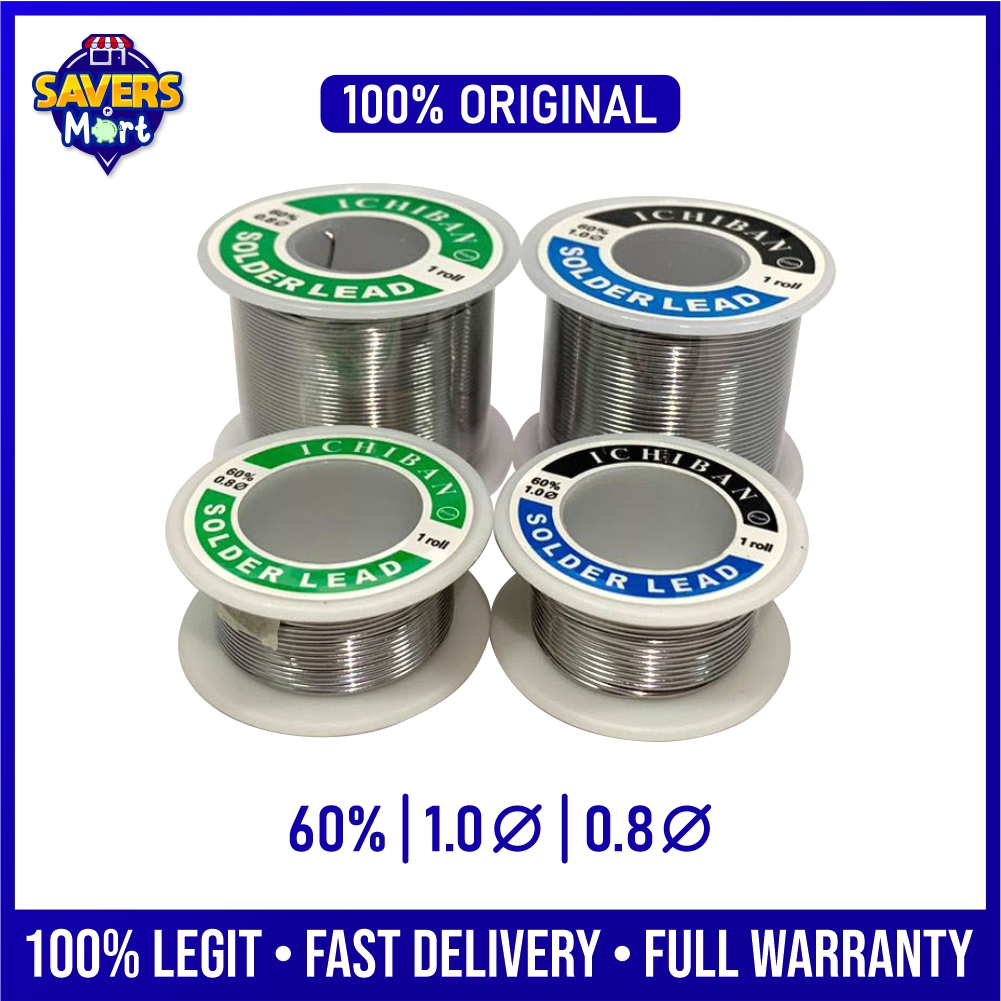 Original ICHIBAN Soldering Lead Quick Melt 250g 35g 1.0mm 0.8mm ...