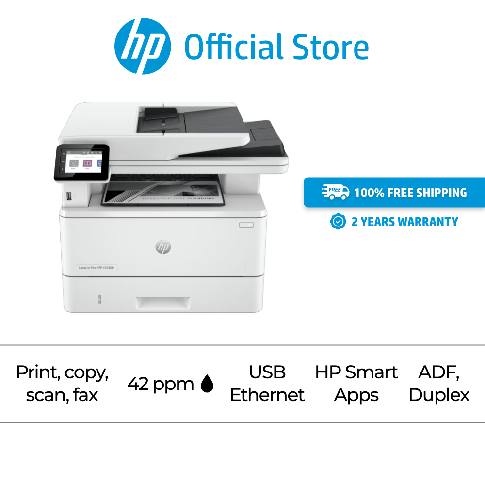 HP LaserJet Pro MFP 4103FDN | Shopee Philippines