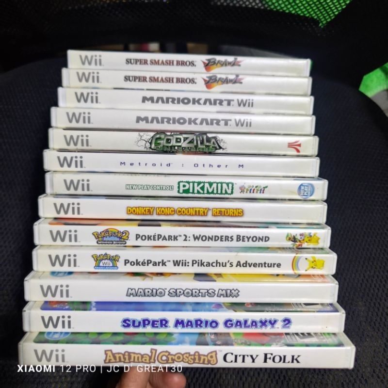 Wii Games (Collectables Item) US Region | Shopee Philippines