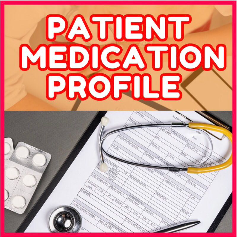 PATIENT MEDICATION PROFILE | Shopee Philippines