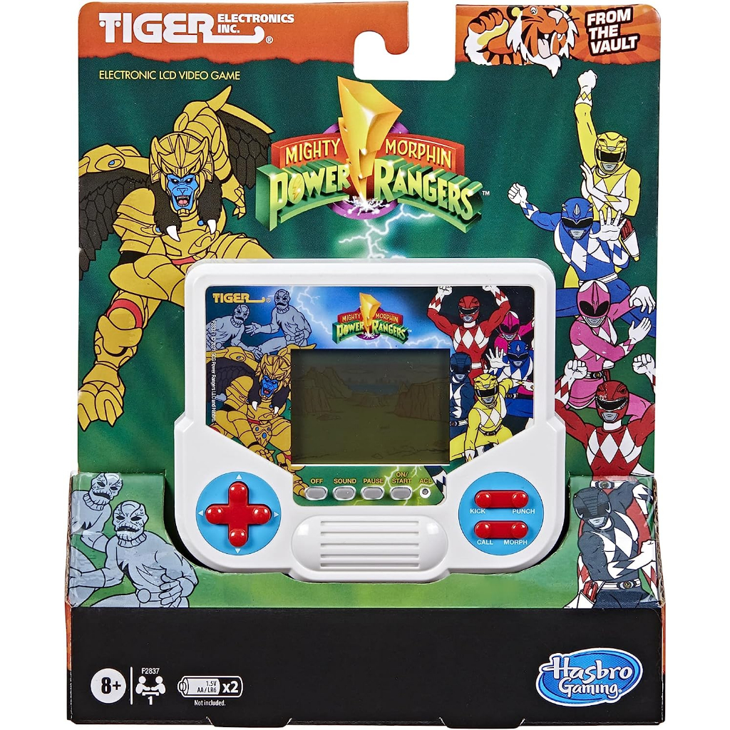 Power Rangers Toy Vintage Electronic Retro Video Game Handheld 90s ...
