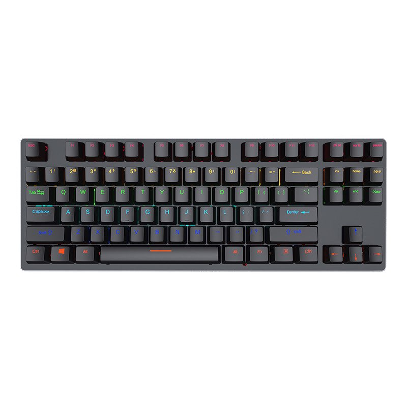 Oreo-Color Mechanical Keyboard 87 104 Keys with Mechanical Switches ...