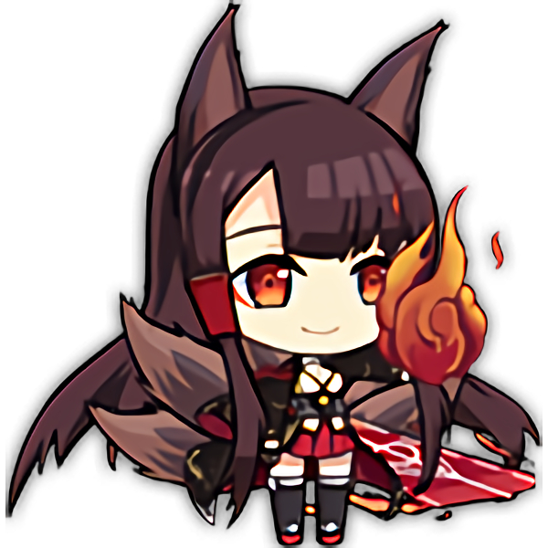 【Azur Lane】 Azur Lane Game Chibi Stickers batch 1 - Vinyl Waterproof ...