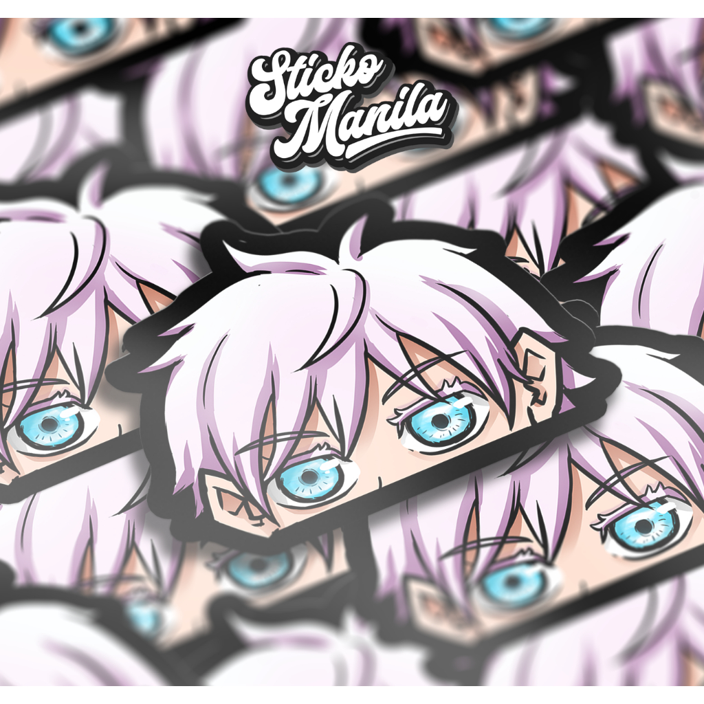 Sticko Manila : Jujutsu Kaisen - Satoru Gojo (Peeker) | Shopee Philippines